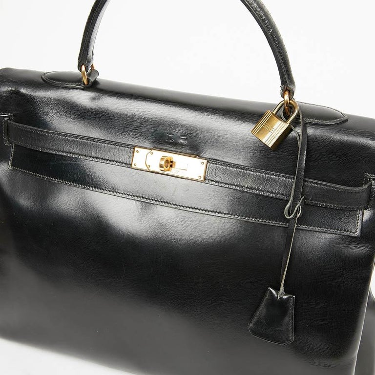 Kelly 35 HERMES Leather Handbag For Sale at 1stDibs | hermes kelly 35