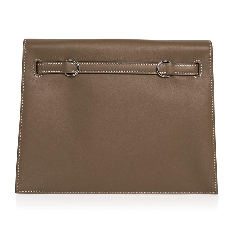 Kelly Danse Etoupe Swift Leather Palladium Hardware New w/ Box at ...