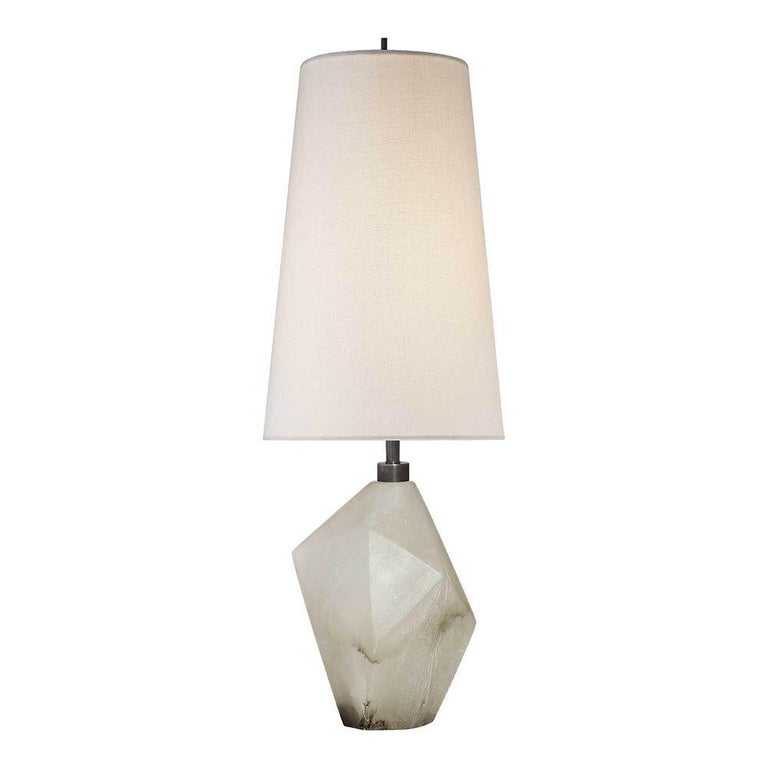 Kelly Wearstler Halcyon Accent Table Lamp w/ Natural Quartz and Gold ...