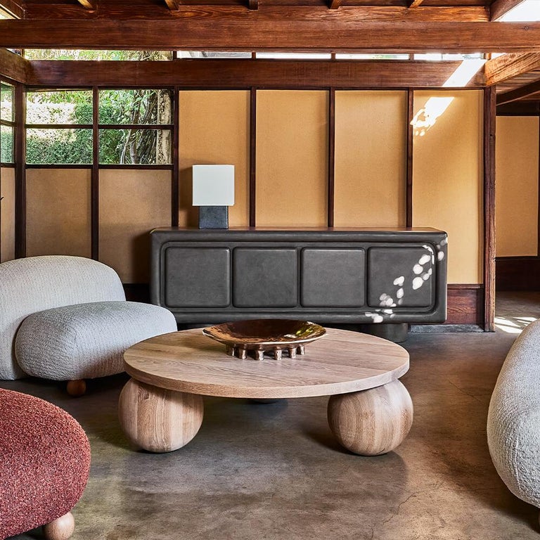 Kelly Wearstler Large Morro Coffee Table in Natural White Oak For Sale ...