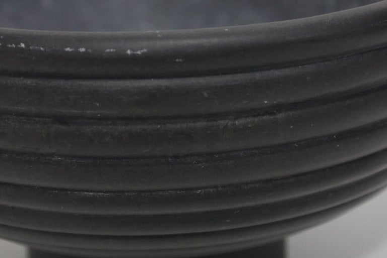 Kelly Wearstler Laurel Bowl in Absolute Black Marble For Sale at 1stDibs