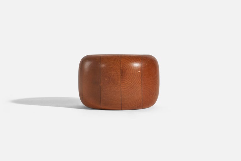 Kemi OY, Bowl, Solid Pine, Finland, c. 1950s For Sale at 1stDibs