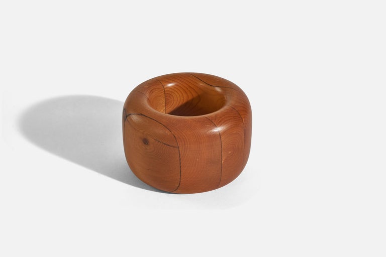 Kemi OY, Bowl, Solid Pine, Finland, c. 1950s For Sale at 1stDibs