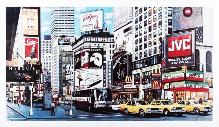Ken Keeley - TIMES SQUARE DAY For Sale at 1stdibs