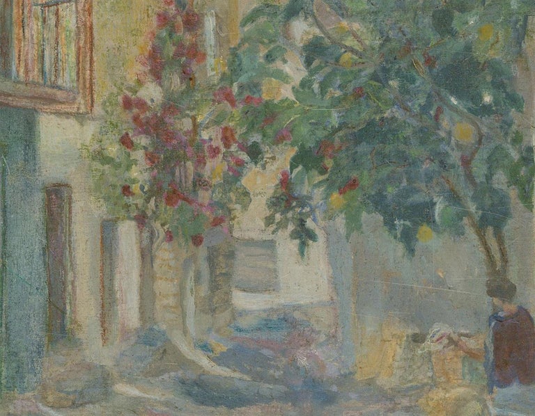 Ken Moroney - Ken Moroney (b.1949) - 20th Century Oil, Spanish Street ...