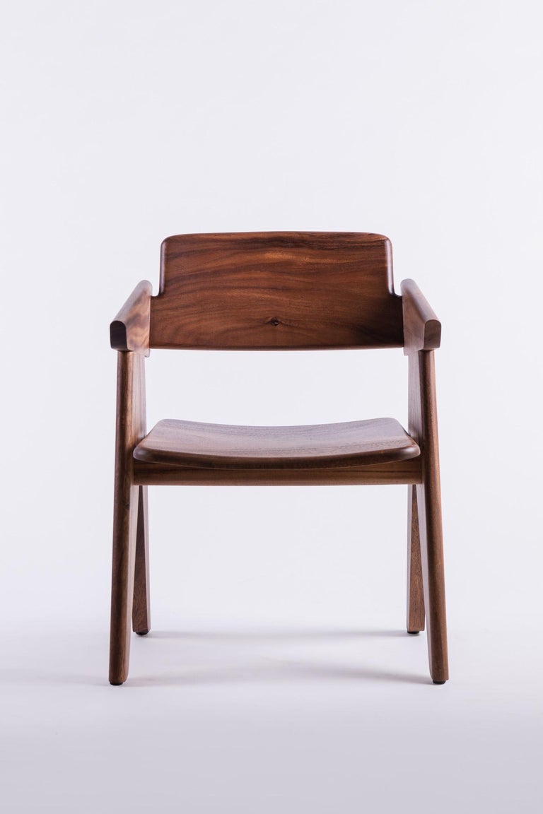 KENA chair, Natural Acacia Wood For Sale at 1stDibs
