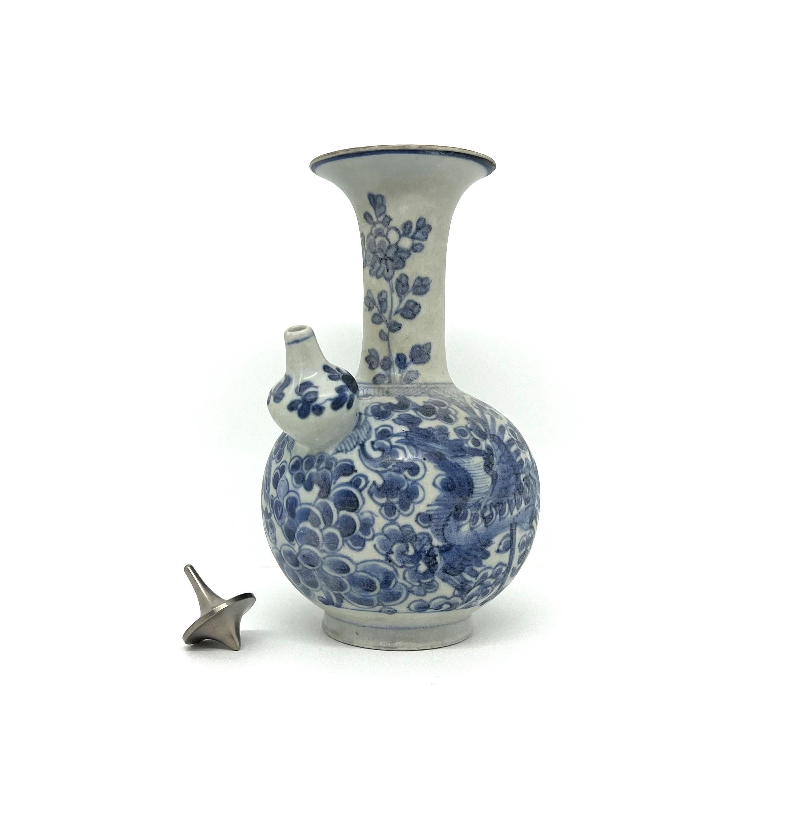 Kendi Blue And White, Qing Dynasty, Kangxi Period, C 1690 For Sale at ...