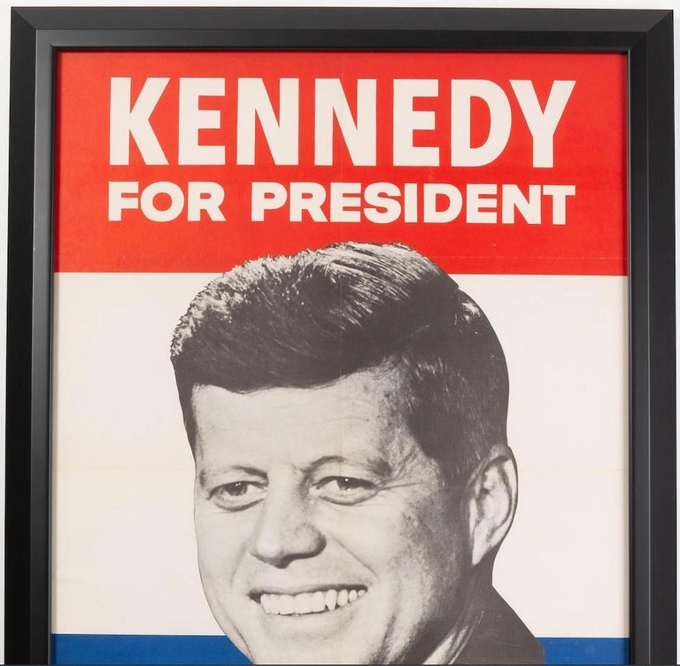 "Kennedy for President" Original Presidential Campaign Poster, 1960 at ...