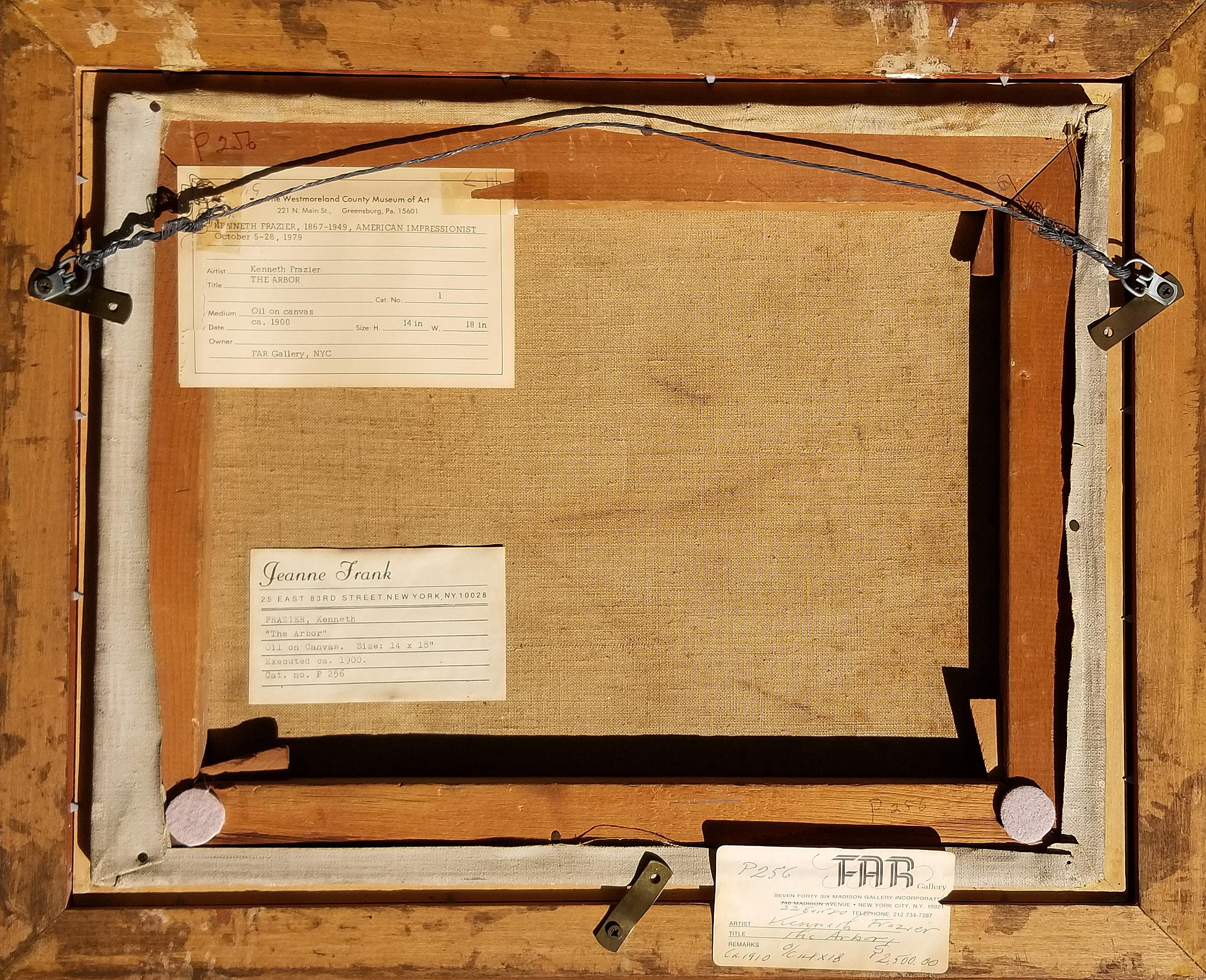 Kenneth Frazier - "The Arbor" For Sale at 1stDibs | kenneth carleton ...