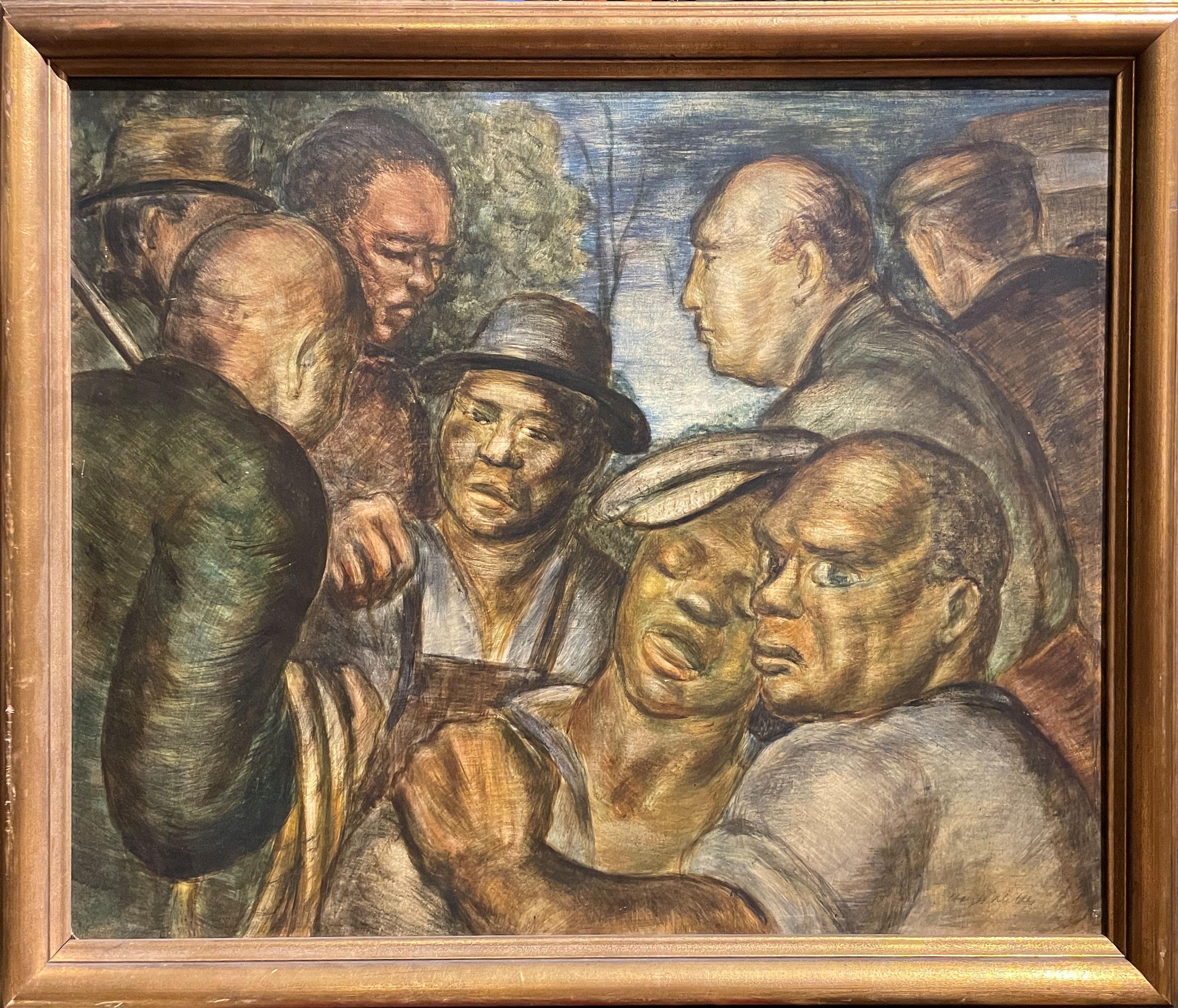 Kenneth Hayes Miller - "Politicians" Kenneth Hayes Miller, Figurative ...