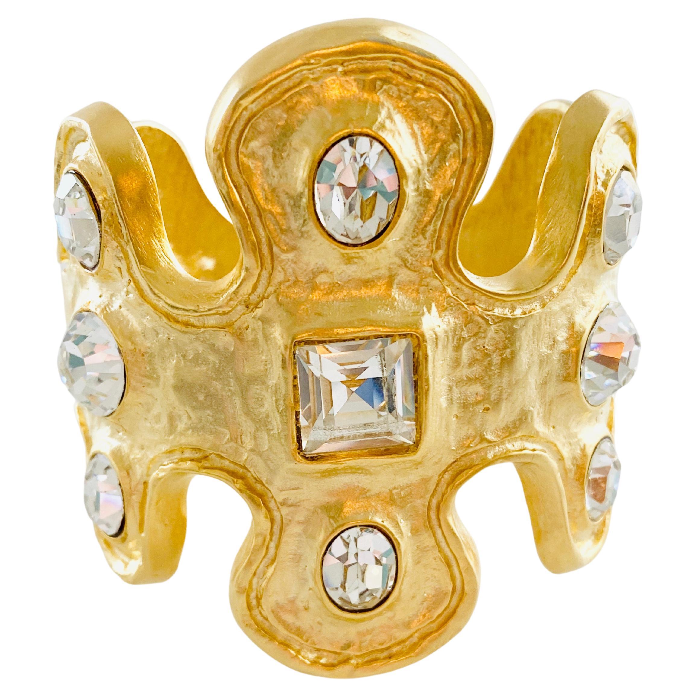 White Diamond Penny Lane 3/4 Cuff For Sale at 1stDibs