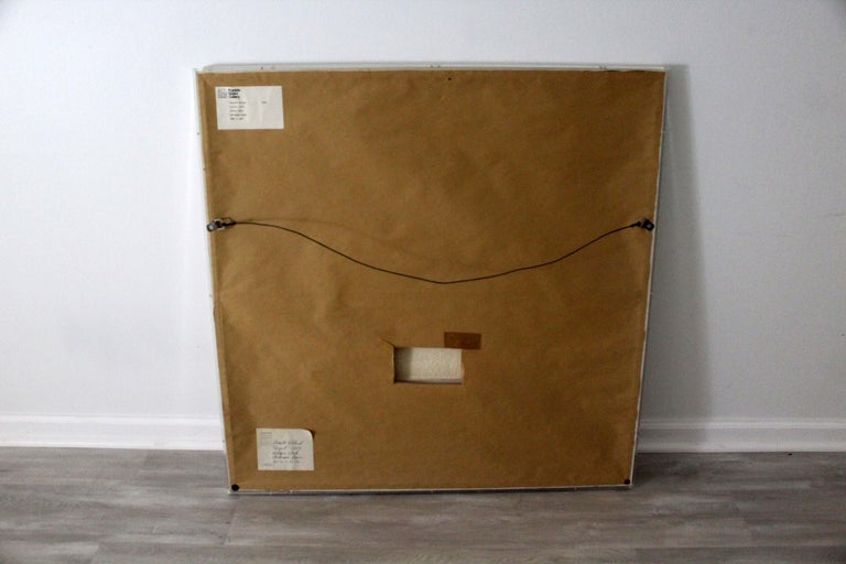 Kenneth Noland Target 1979 Signed Unique Handmade Paper with Colored ...