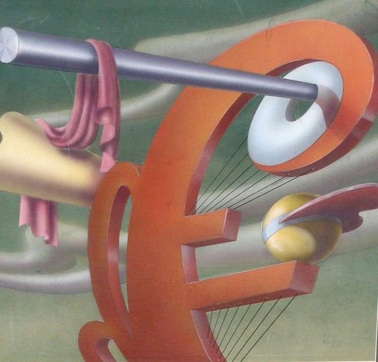 Kenneth Pool - Surrealist Abstract For Sale at 1stDibs