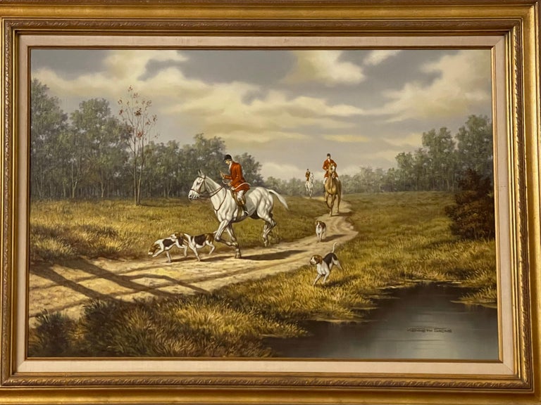 Kenneth Shone - Fox Hunt For Sale at 1stDibs