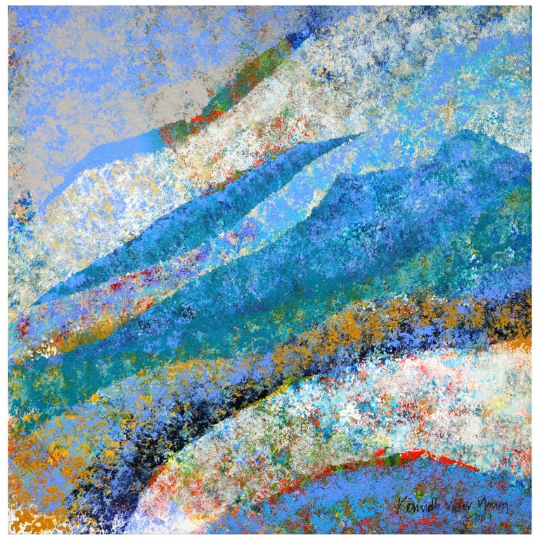 Kenneth Victor Young Abstract Modern Painting Washington Color School ...