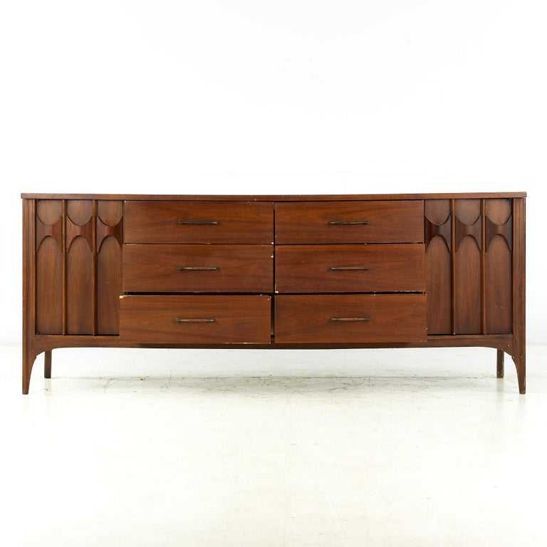 Kent Coffey Perspecta Mid Century 12 Drawer Lowboy Chest Of Drawers For ...