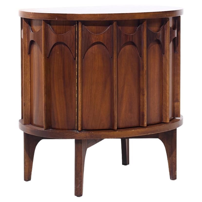 Kent Coffey Perspecta Mid Century Walnut and Rosewood Nightstand For ...