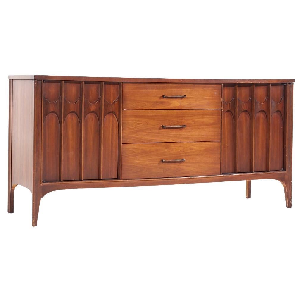 Kent Coffey Perspecta Triple Dresser Credenza Mid Century Modern For Sale at 1stDibs