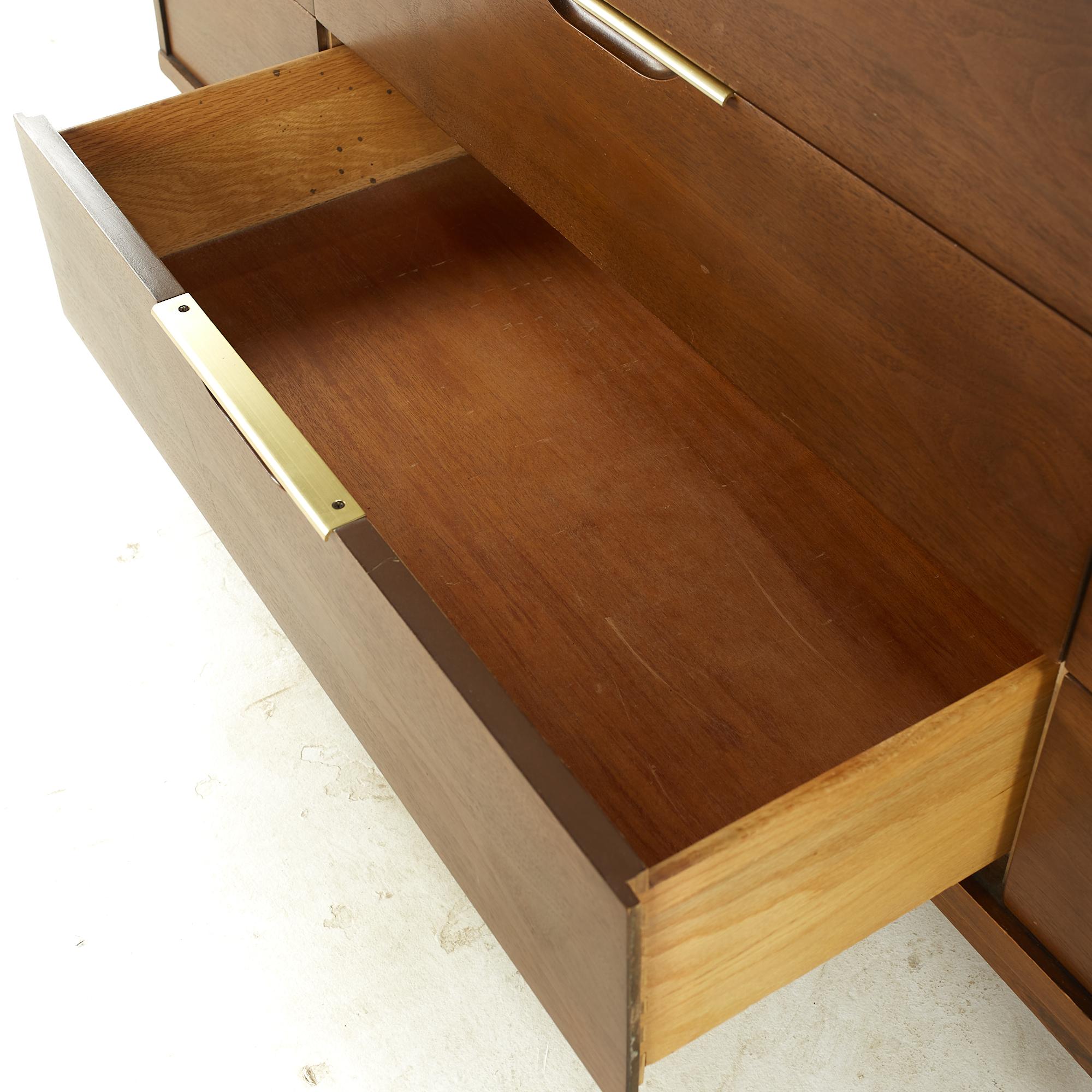 Kent Coffey Tableau Midcentury Lowboy Big Version For Sale at 1stDibs