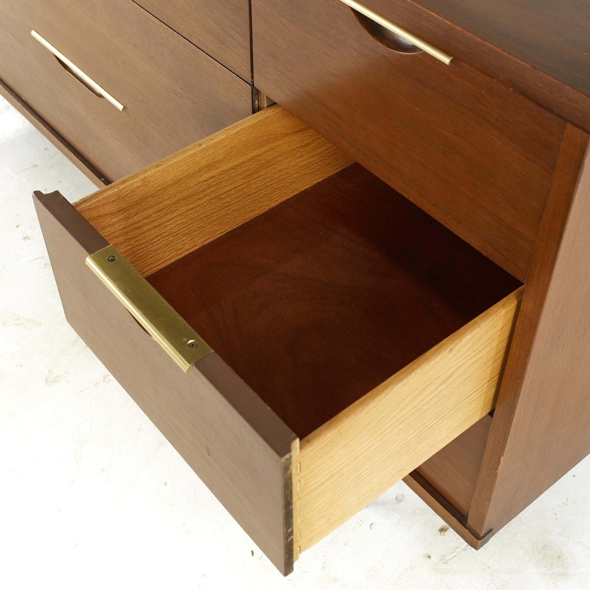 Kent Coffey Tableau Midcentury Lowboy Big Version For Sale at 1stDibs