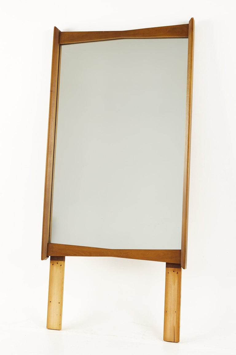Kent Coffey Tableau Mid Century Walnut Mirror at 1stDibs | kent coffey ...