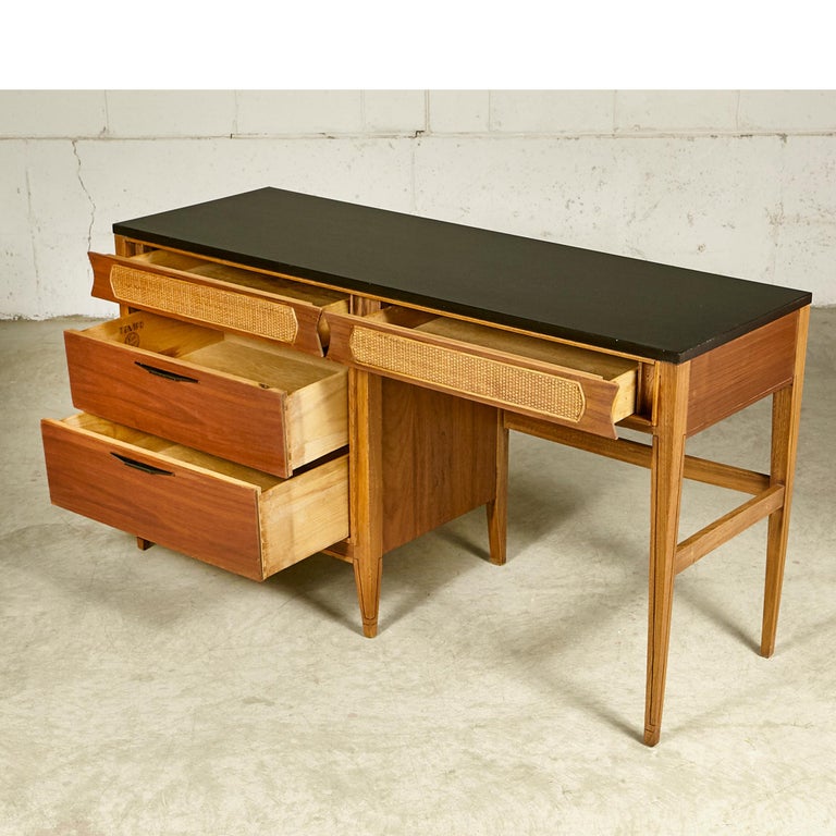 Kent Coffey Walnut Tempo Desk, 1960s For Sale at 1stdibs