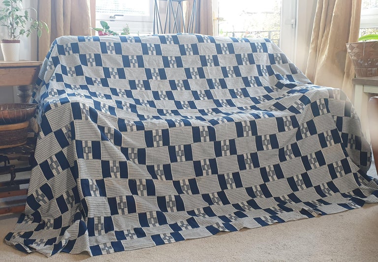 Kente, Woven from Handspun Cotton on Strip Looms and Sewn Together For ...