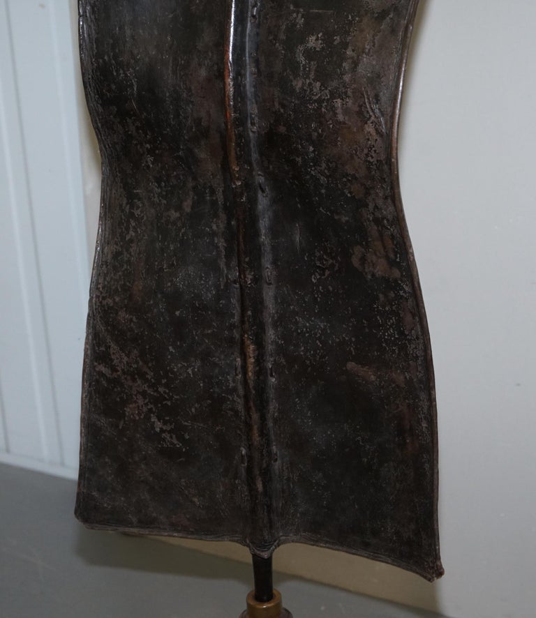 Kenyan African Turkana Leather and Iron Fighting Shield Regency ...