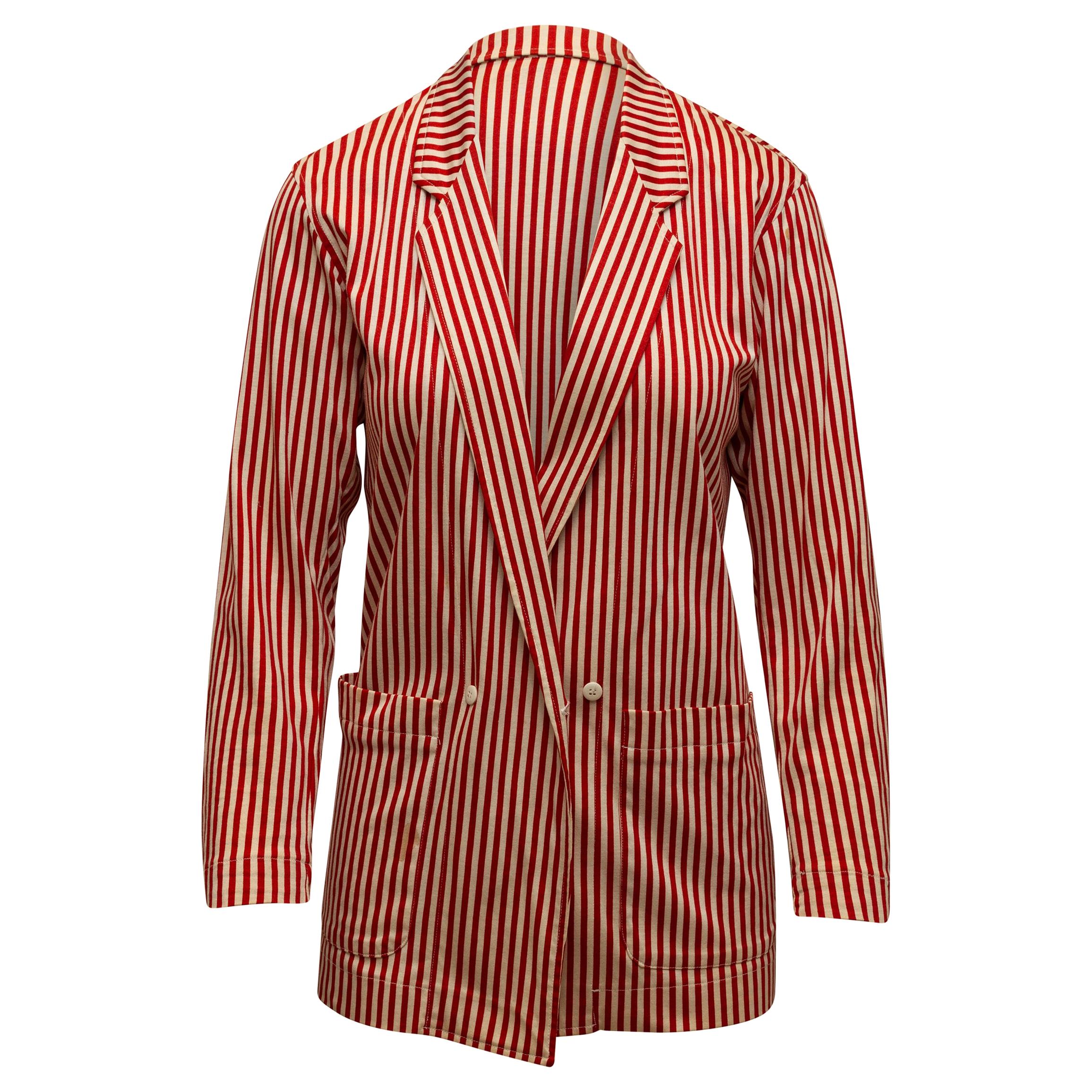 Etro Green and Multicolor Striped Blazer at 1stDibs