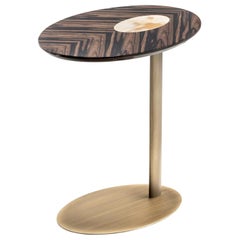 Apollo Side Table in Bronzed Metal For Sale at 1stDibs