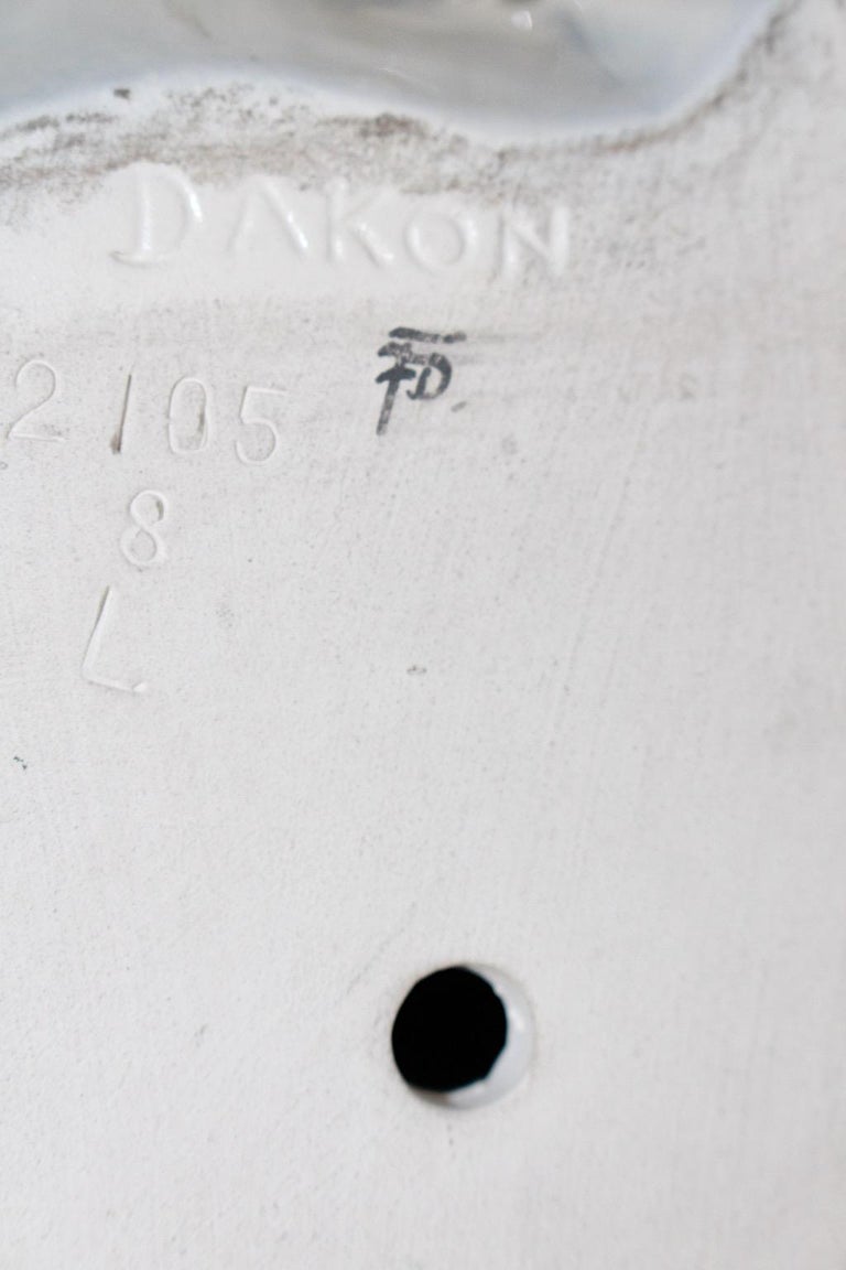 Keramos Mid Century Modern Pastel Blue Dancer Ballerina Stephan Dakon C ...