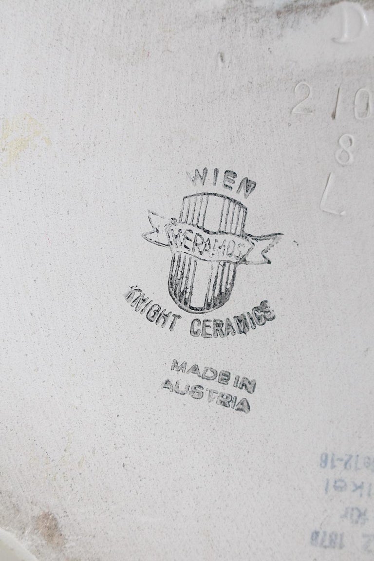 Keramos Mid Century Modern Pastel Blue Dancer Ballerina Stephan Dakon C ...