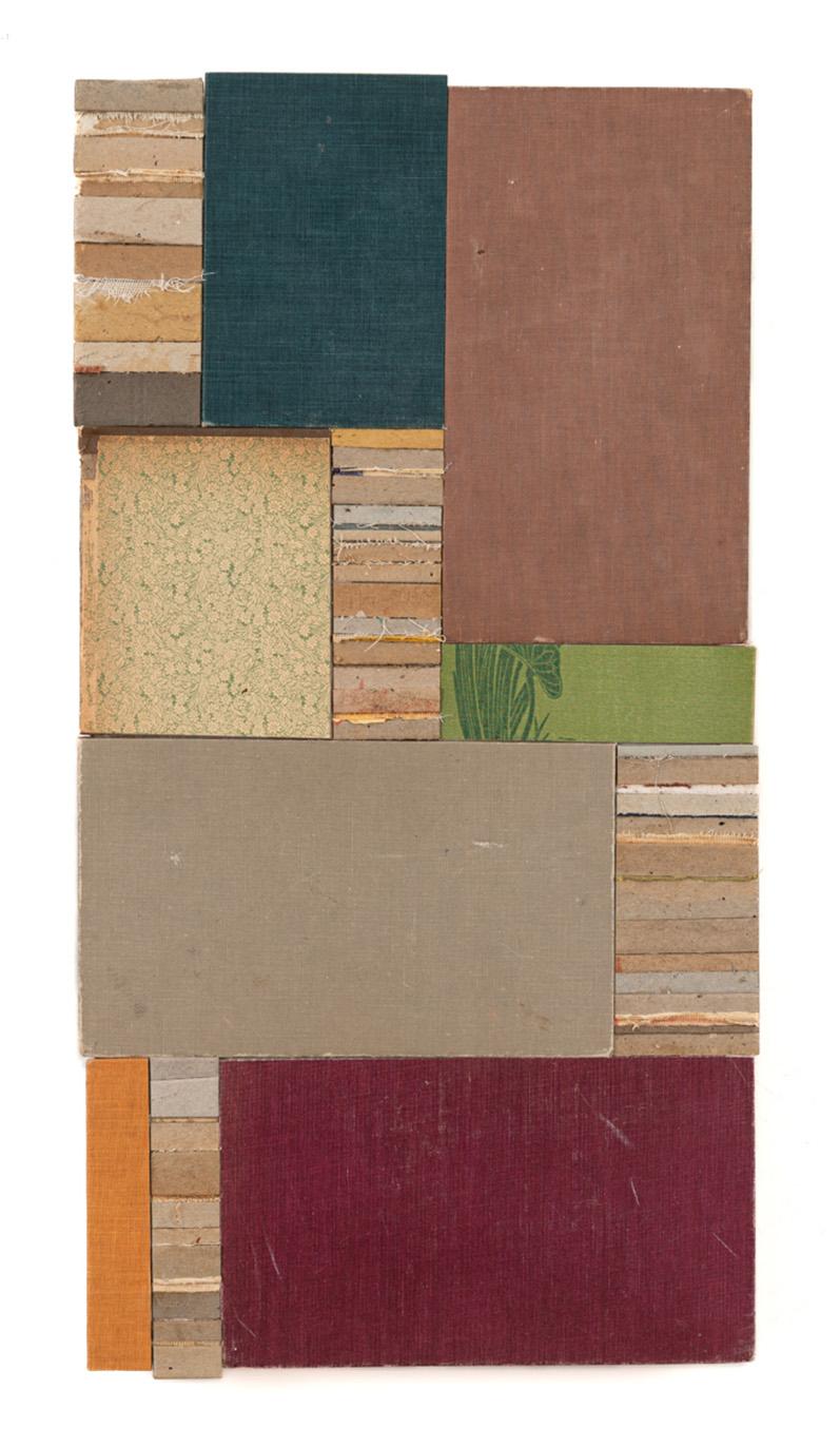 Kerith Lisi - "Replant" Un collage di libri con copertina rigida e alta ...