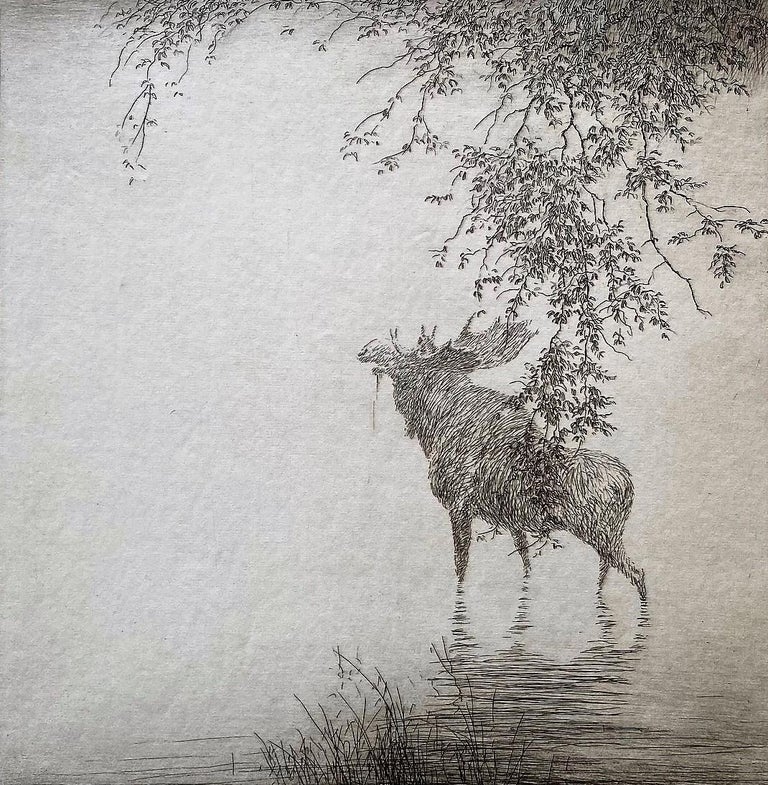 Kerr Eby - Shadows on the Agawa For Sale at 1stDibs