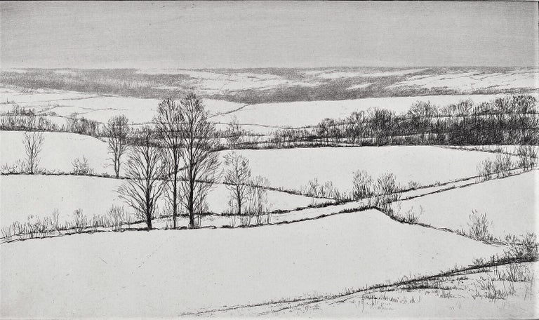 Kerr Eby - Champs de neige En vente sur 1stDibs