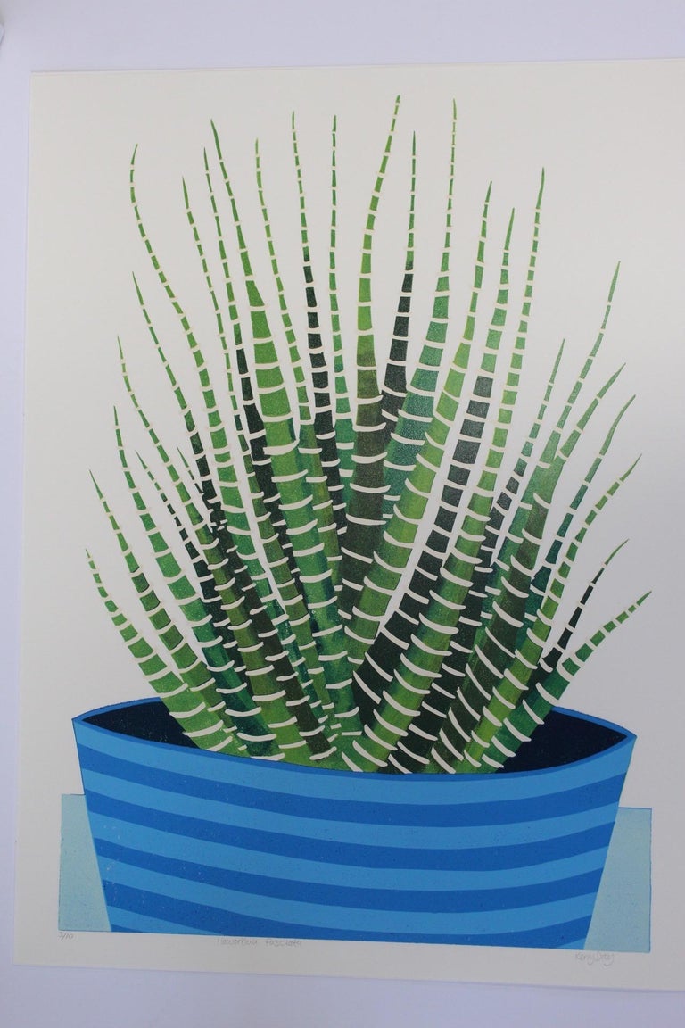 Kerry Day - Hawthoria Fasciata, Contemporary Still Life Art, Bright ...