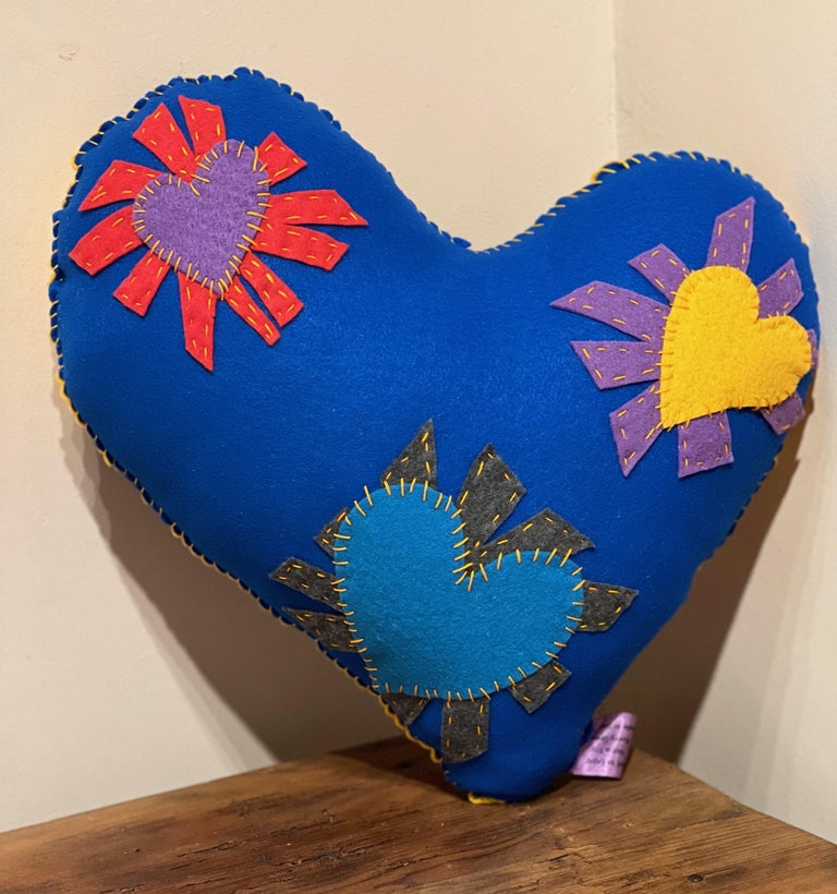 Kerry Green - Soft Heart, Crazy Heart, soft sculpture by Kerry Green ...