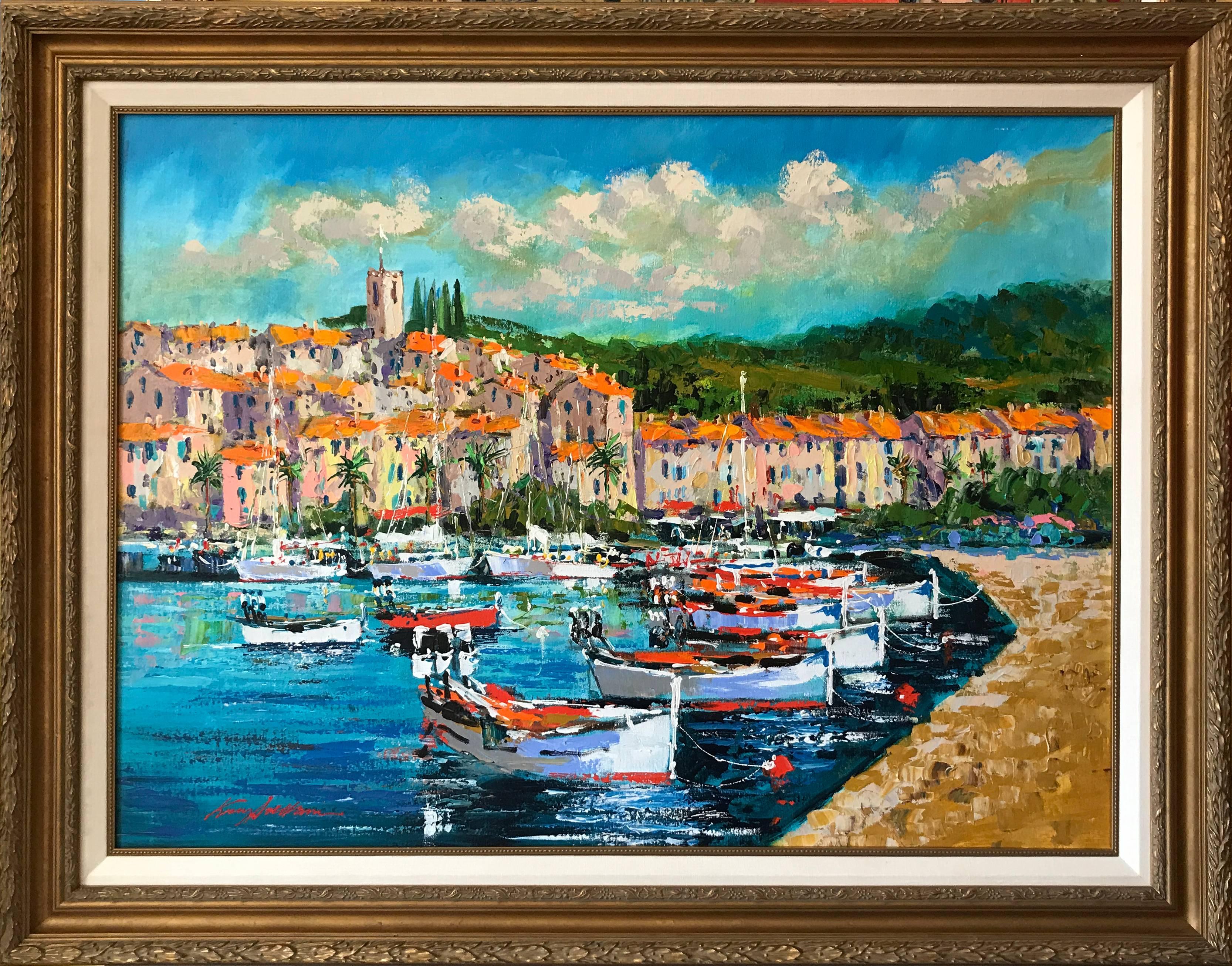 Kerry Hallam - Mediterranean Fishery For Sale at 1stDibs | kerry hallam ...