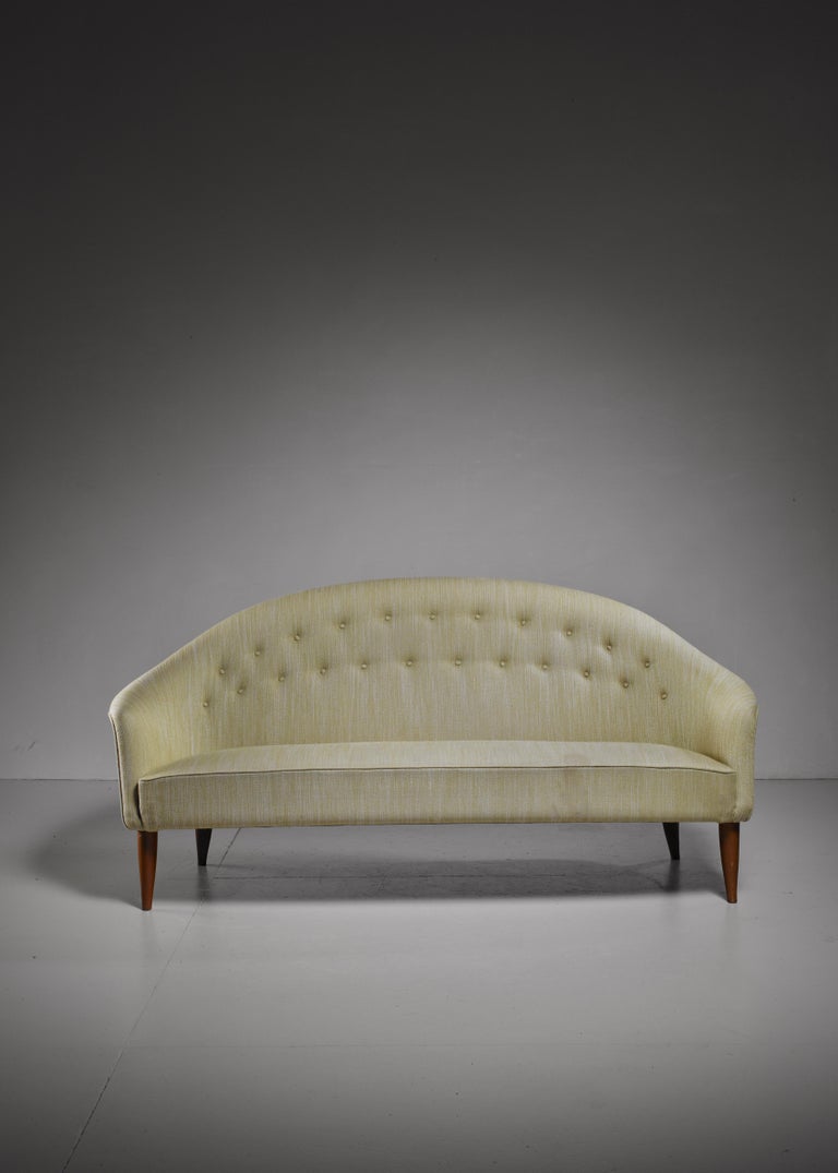 Kerstin Holmquist Paradiset sofa in light green, Sweden, 1960s For Sale ...