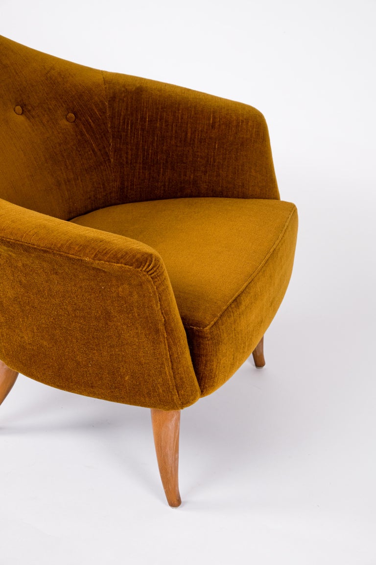 Kerstin Hörlin-Holmquist "Lilla Adam" Easy Chair by NK, 1960s at 1stDibs