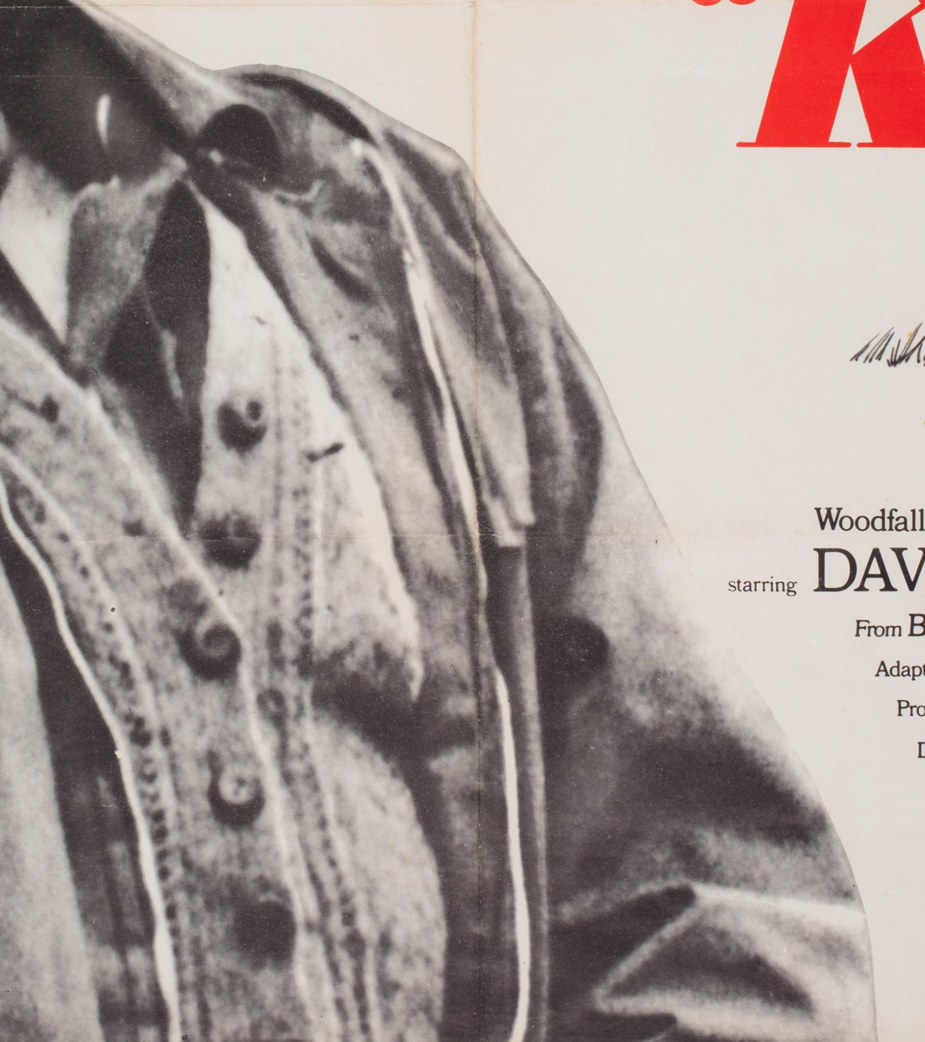 "KES 1969 1ST RELEASE" Original UK Quad Film Movie Poster at 1stDibs ...