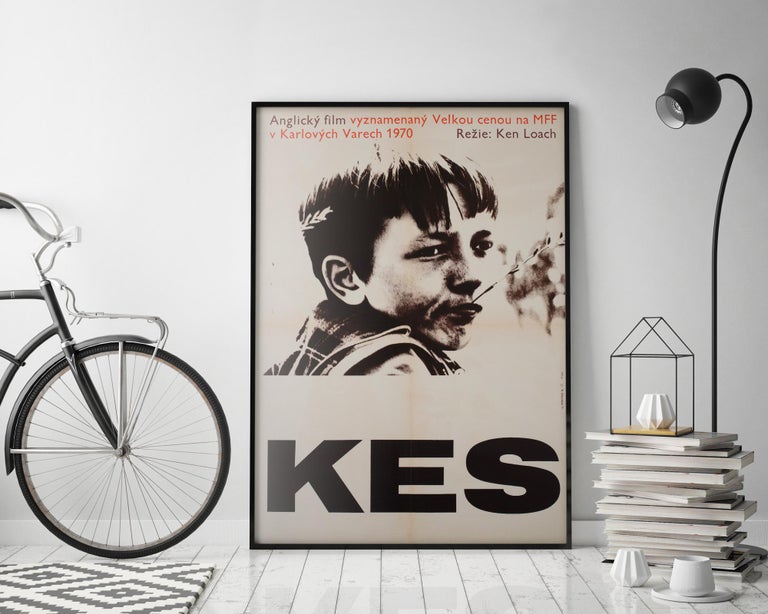Kes 1971 Czech A1 Film Film Poster, RADEK OCENASEK For Sale at 1stDibs