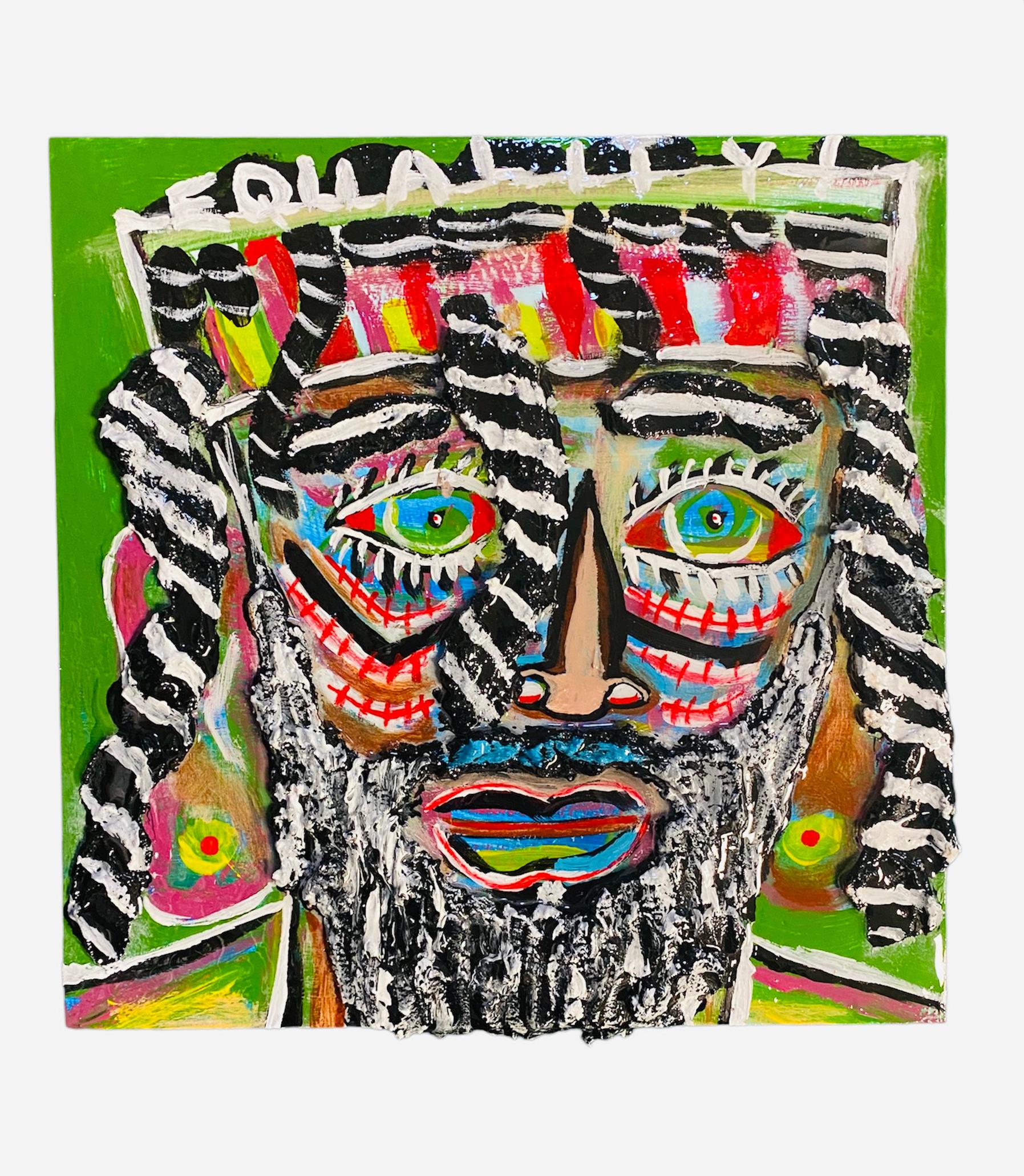 Michael Barringer - Improv (Dervish) (Abstract painting) For Sale at ...