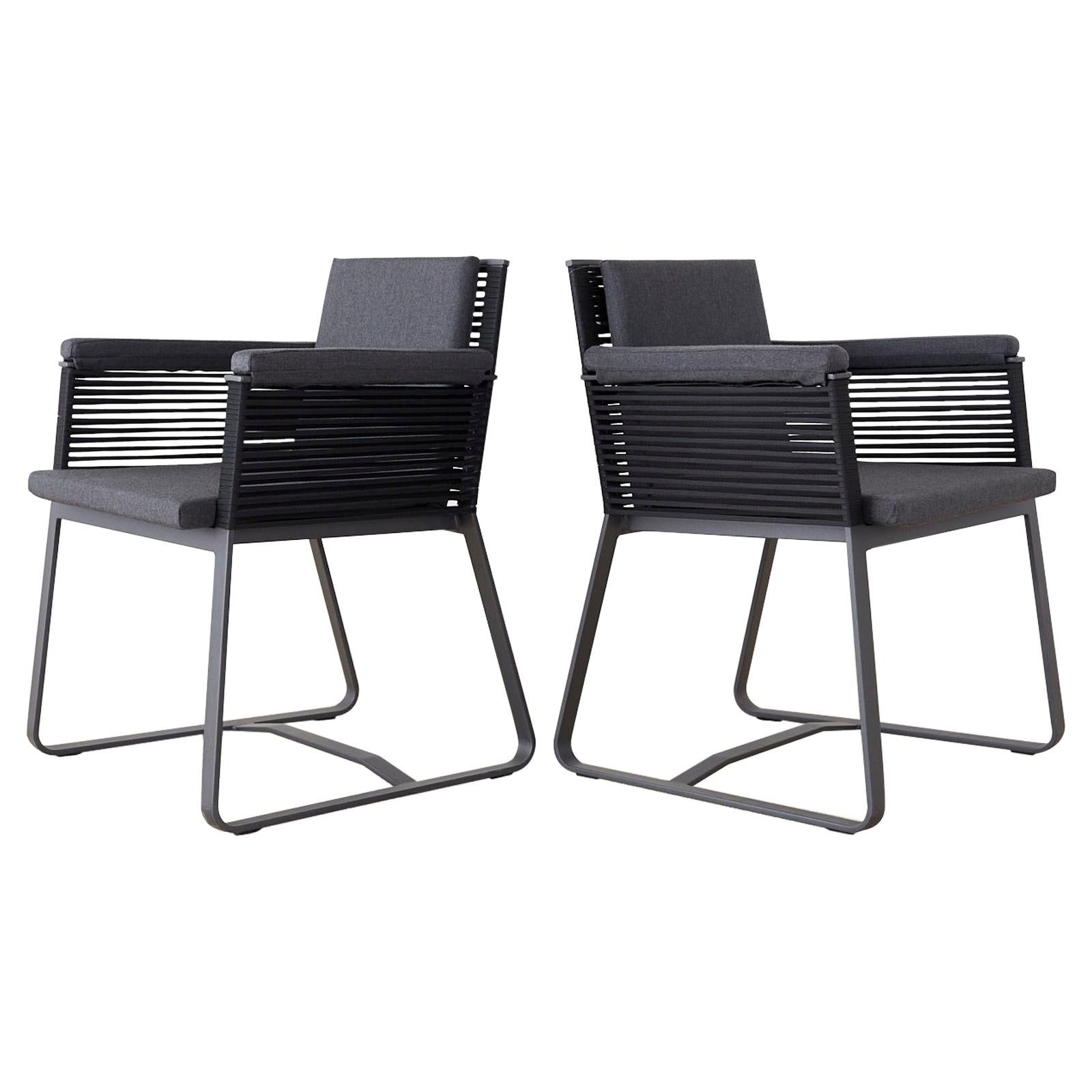 Kettal Landscape Dining Armchairs with Pads-30 Available For Sale at ...