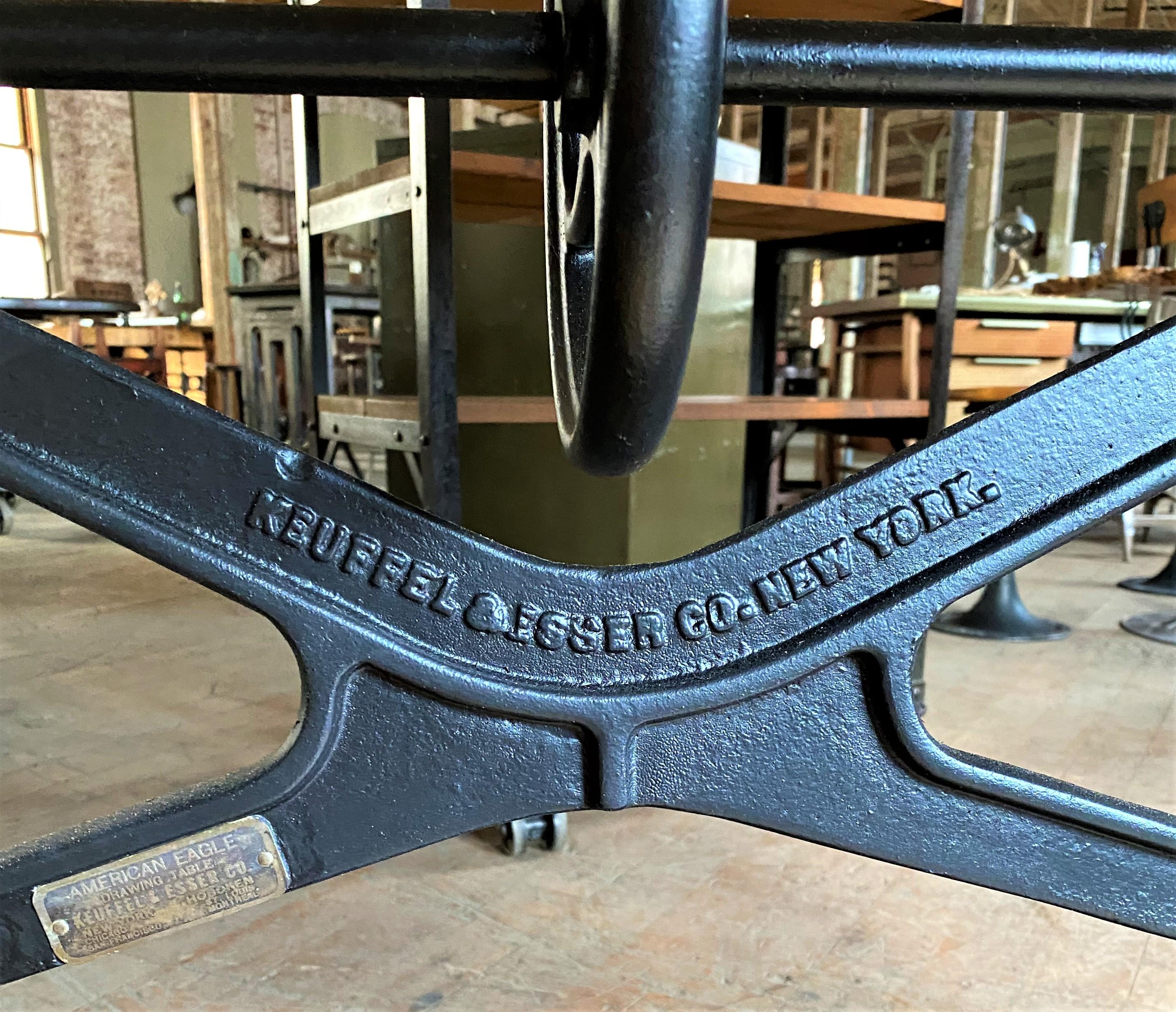 Keuffel and Esser Drafting Table at 1stDibs | keuffel and esser ...