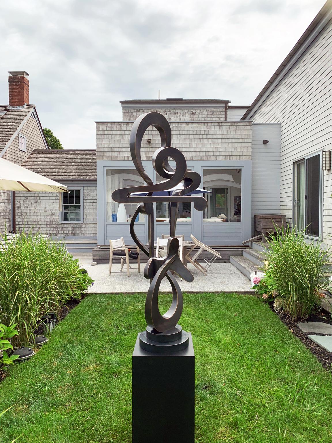 Kevin Barrett - "Flare", Unique Stainless Steel Abstract Sculpture ...
