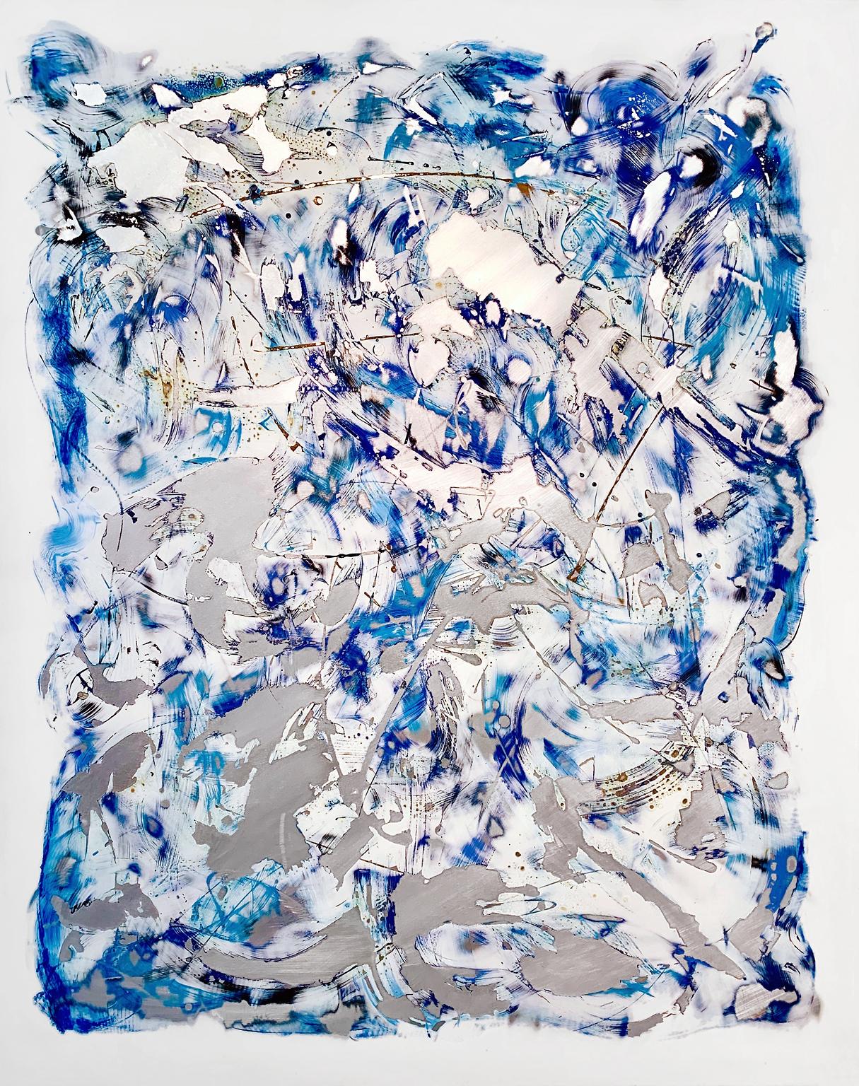 Kevin Barrett - "Night King", Abstract Wall Relief Sculpture in ...