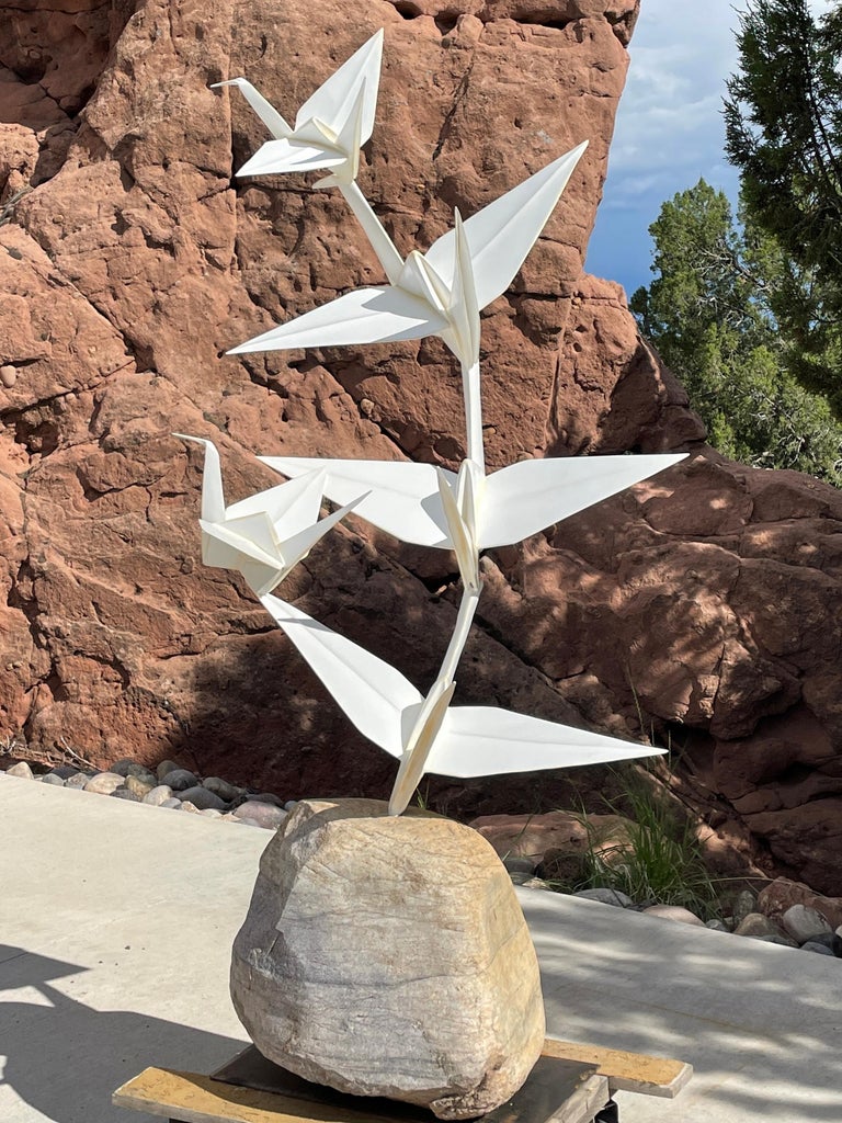 Kevin Box - Rising Cranes (monumental size) #23 at 1stDibs