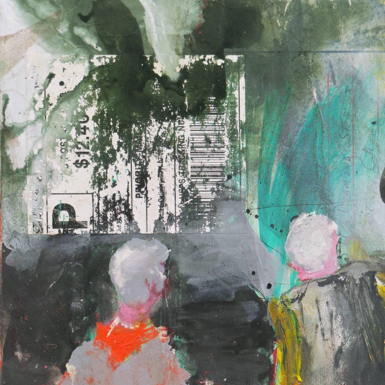 Kevin Keaney - 'Grocery Shopping', Contemporary Bay Area Figural at 1stDibs