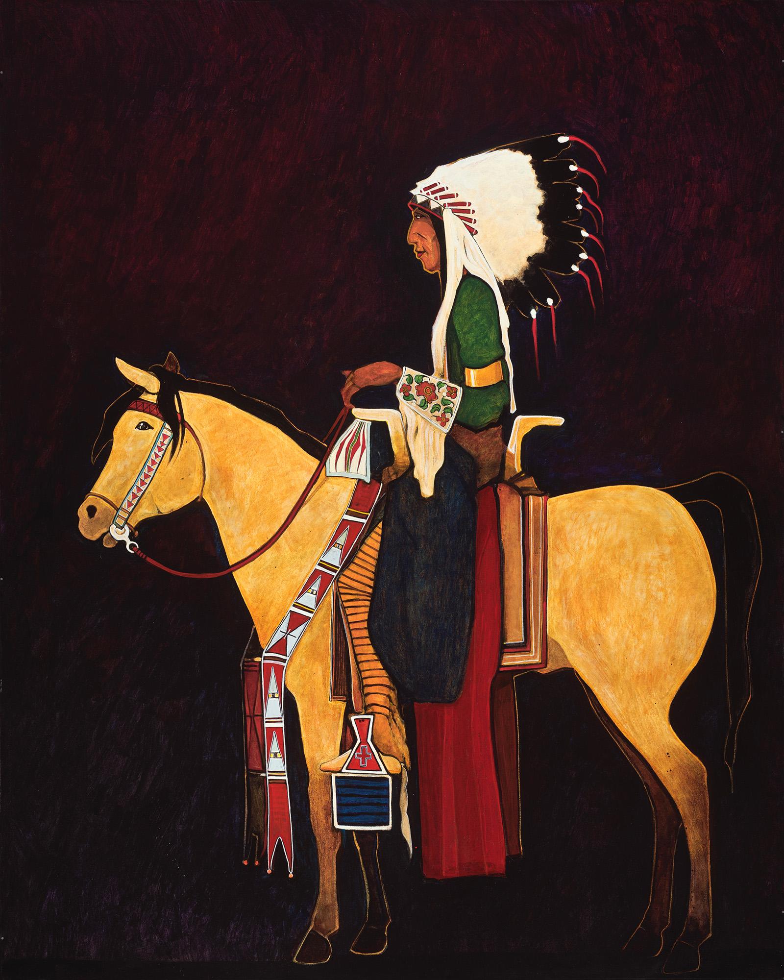 Kevin Red Star - Shows Little on Parade Horse on the Red Road Kevin Red ...